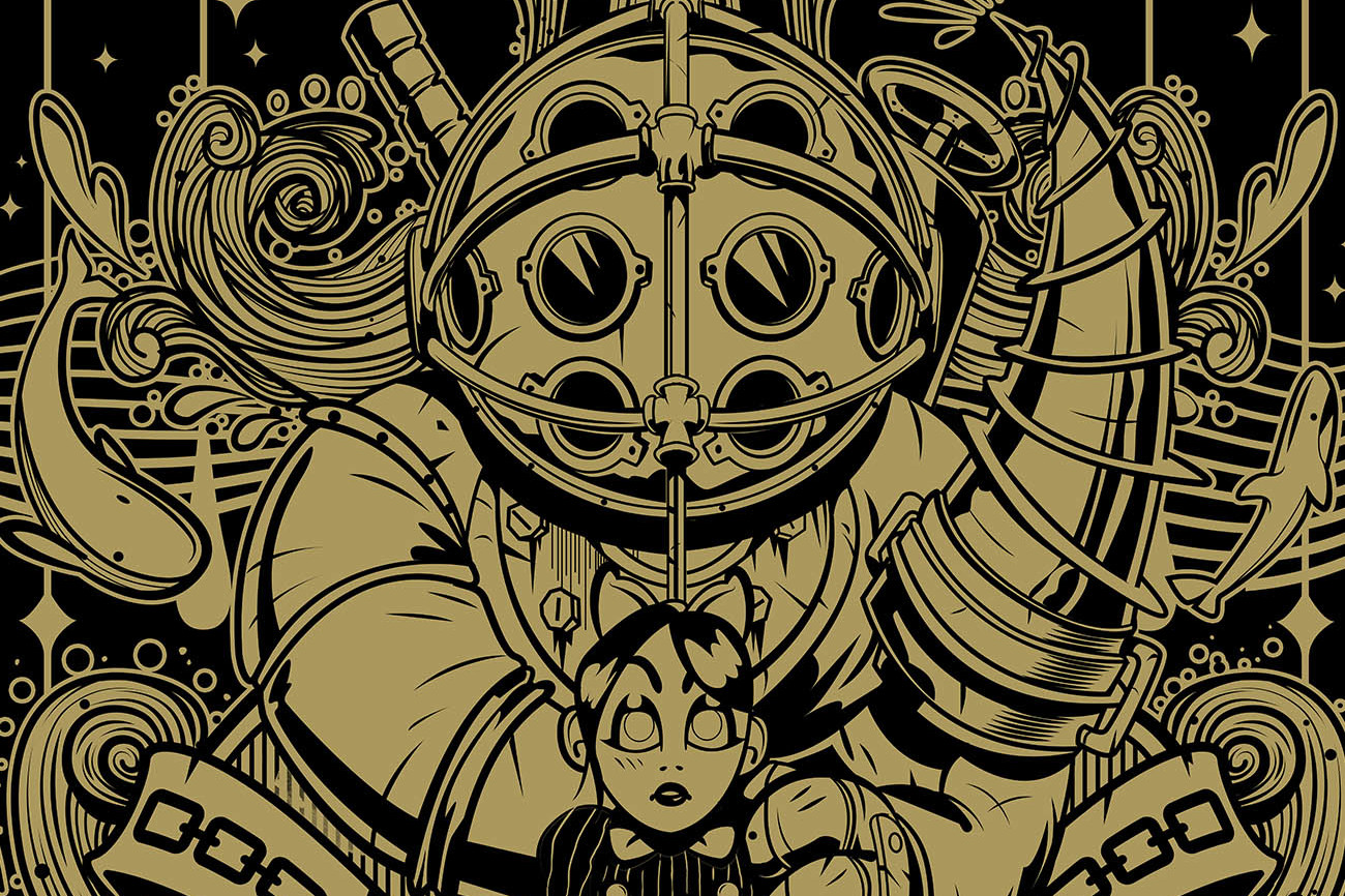Bioshock Would You Kindly Wallpaper